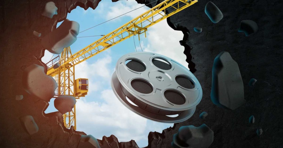 Syfy Movie Set Construction